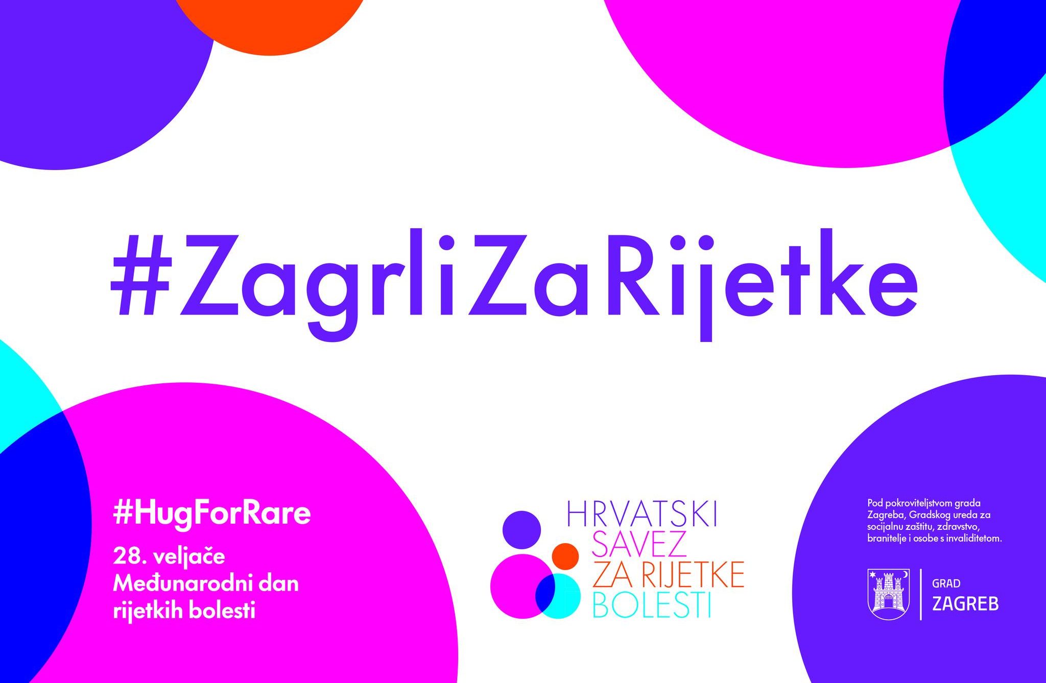 Zagrli za rijetke – kampanja povodom međunarodnog Dana rijetkih bolesti - Hrvatski savez za ...